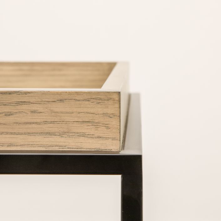 Gallery Direct Forden Tray Side Table Grey | Olivia's.com