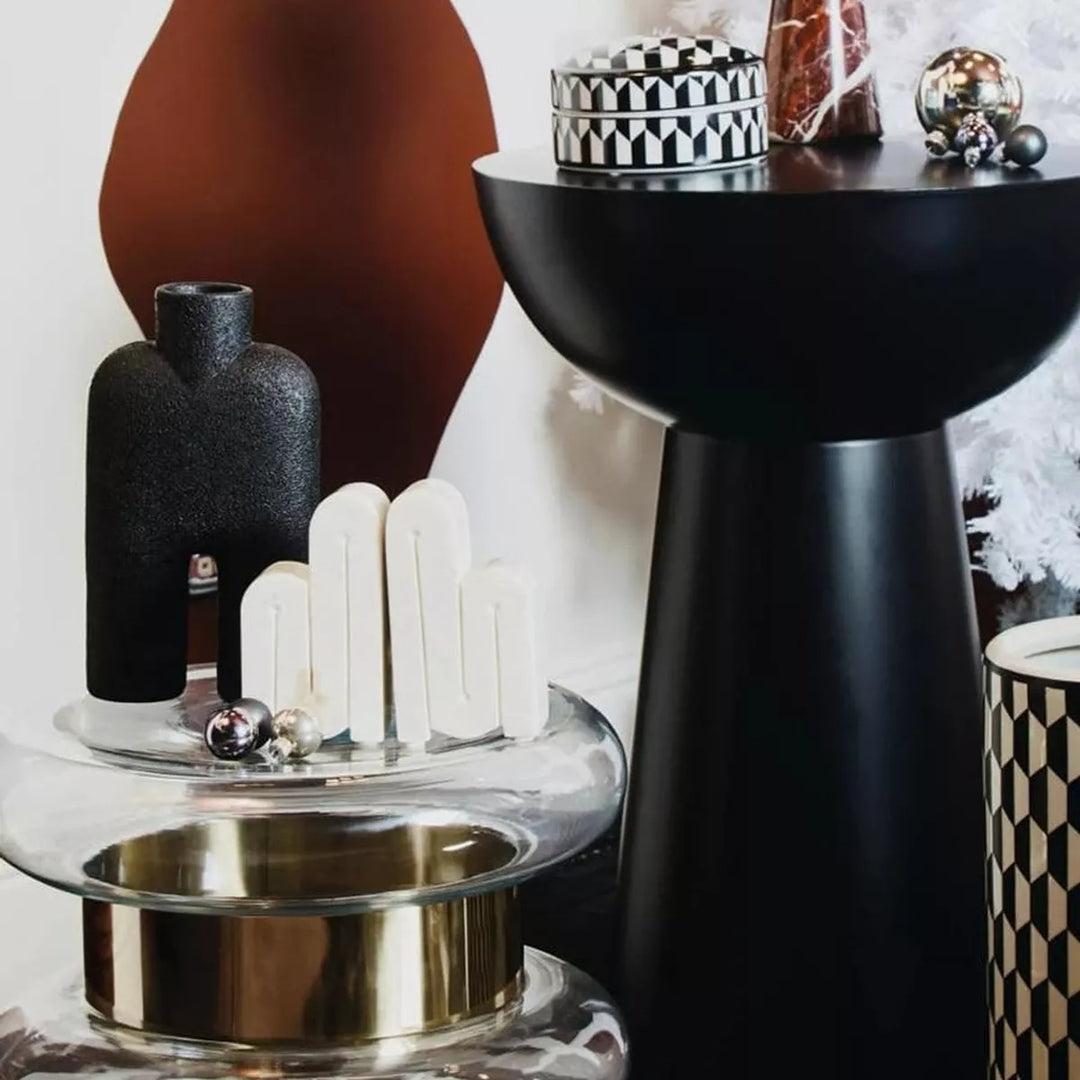 Nason Set Of 2 White Marble Bookends – Olivia's