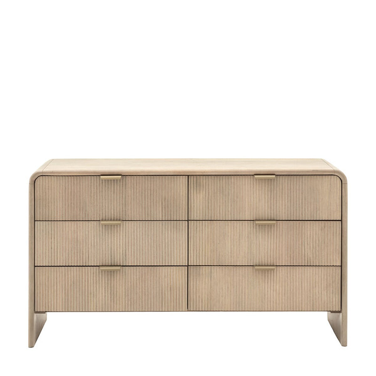 Catala 6 Drawer Chest of Drawers - Grey – Olivia's