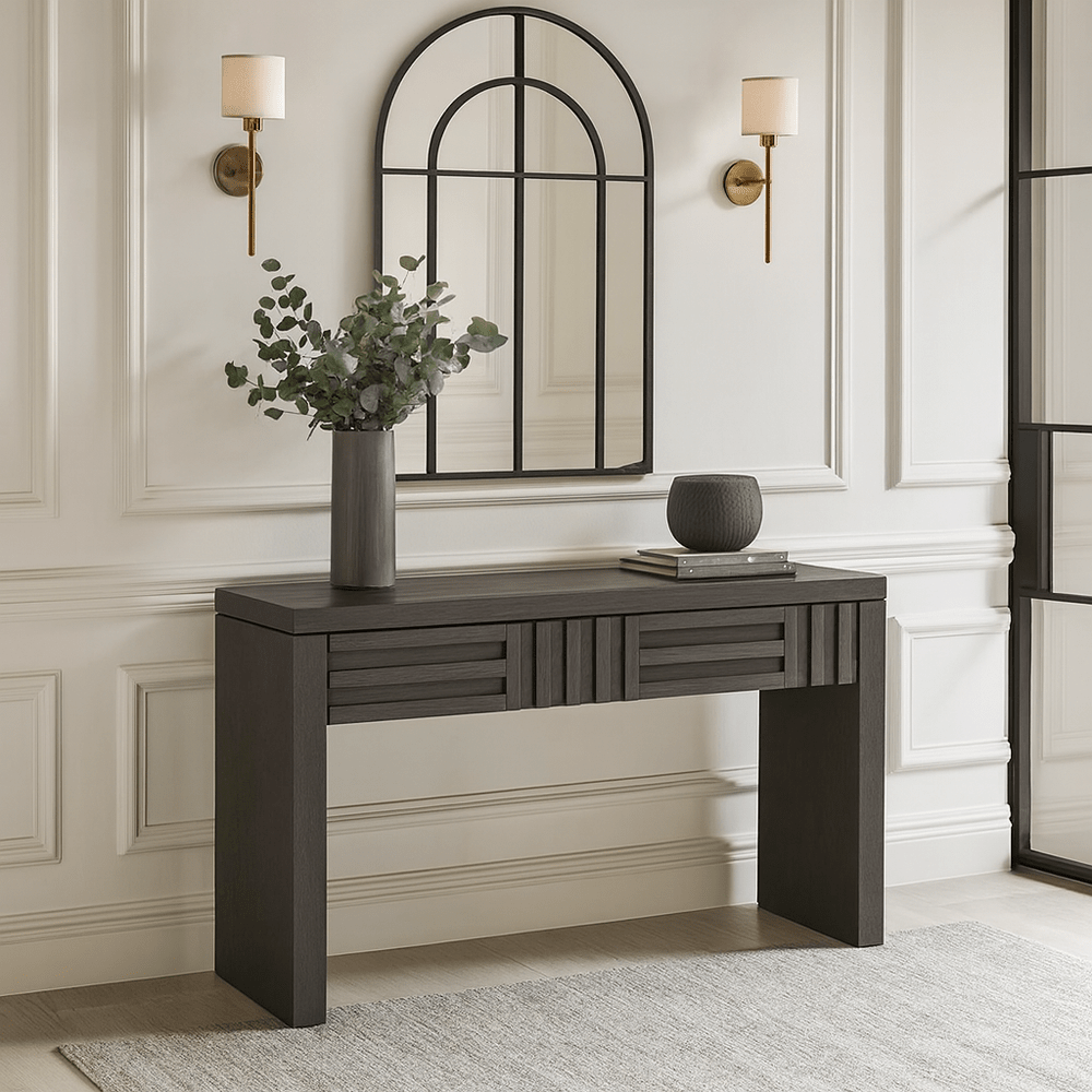 Berkeley Designs Kyoto 2 Drawer Console Table | Olivia's.com