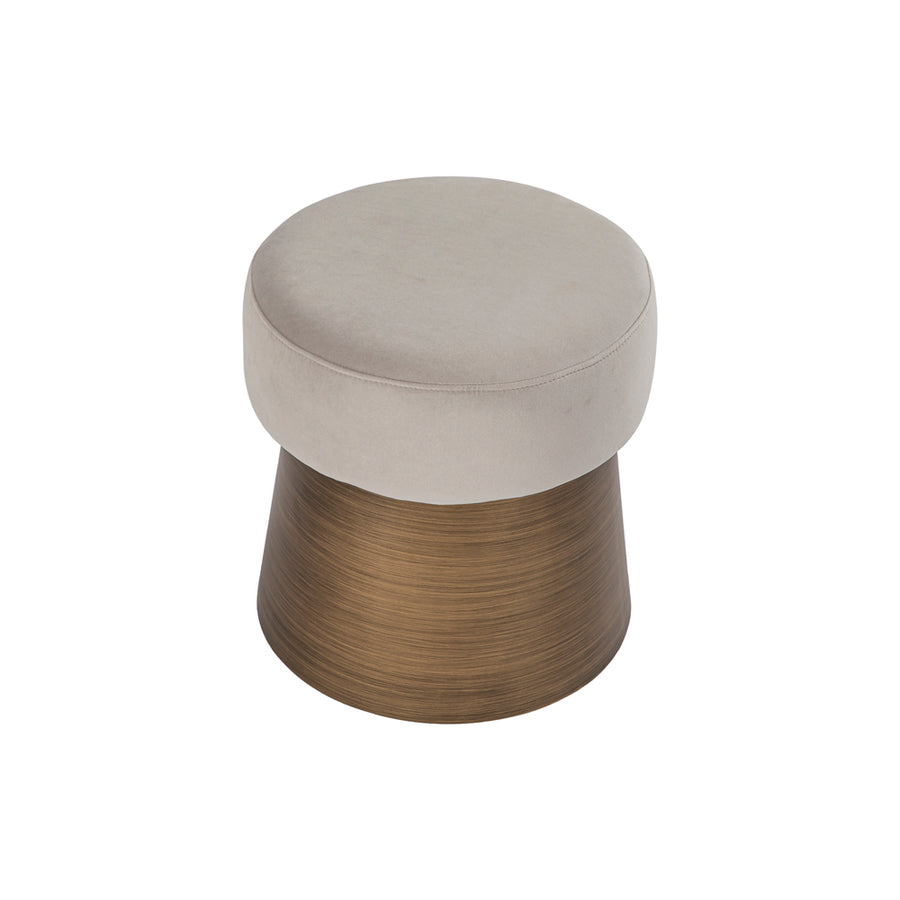 Cyrus Stool - Kaster II Light Grey – Olivia's