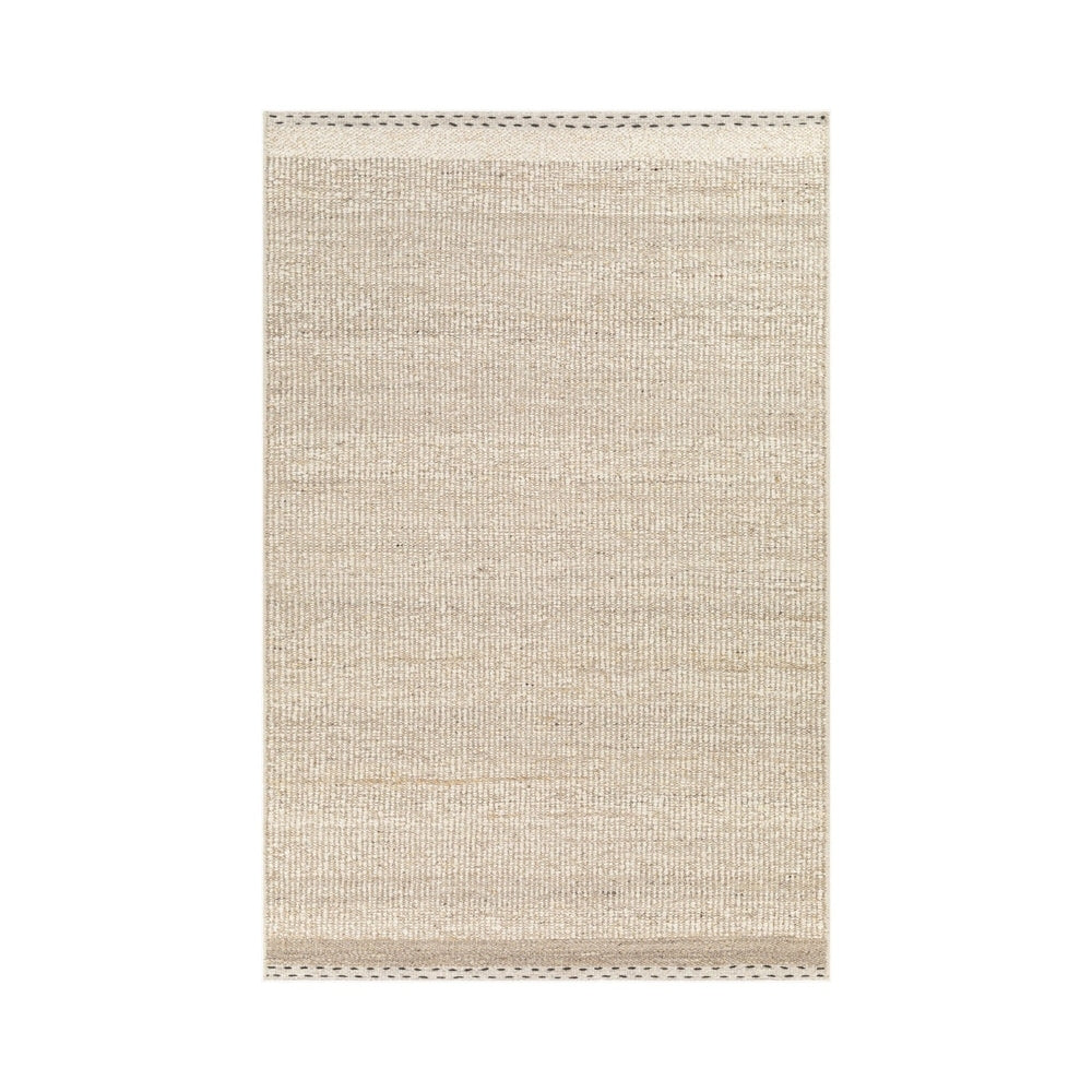 Sadie Hand Woven Rug - Beige – Olivia's