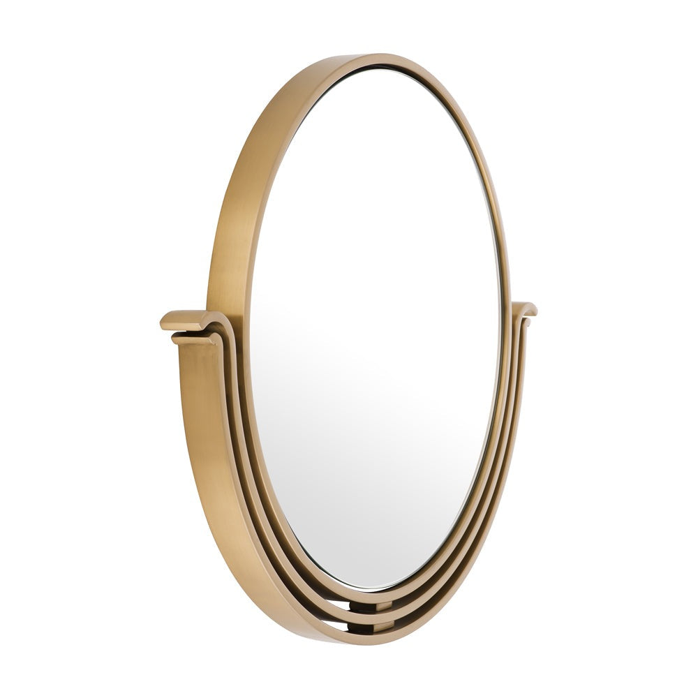 Mirror Tombo antique brass finish | Eichholtz - Olivia's