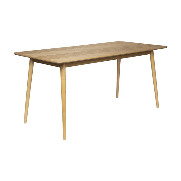 Olivia's Nordic Living Collection Floris Rectangle Dining Table in Nat