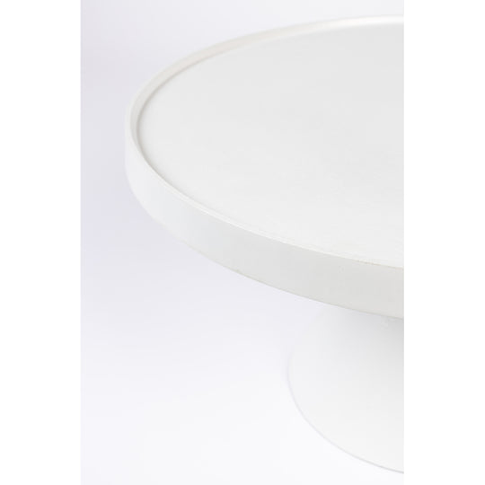 Floss Round Coffee Table - White – Olivia's