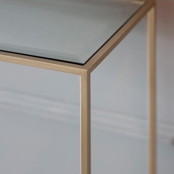 Gallery Direct Rothbury Console Table Champagne | Olivia's.com