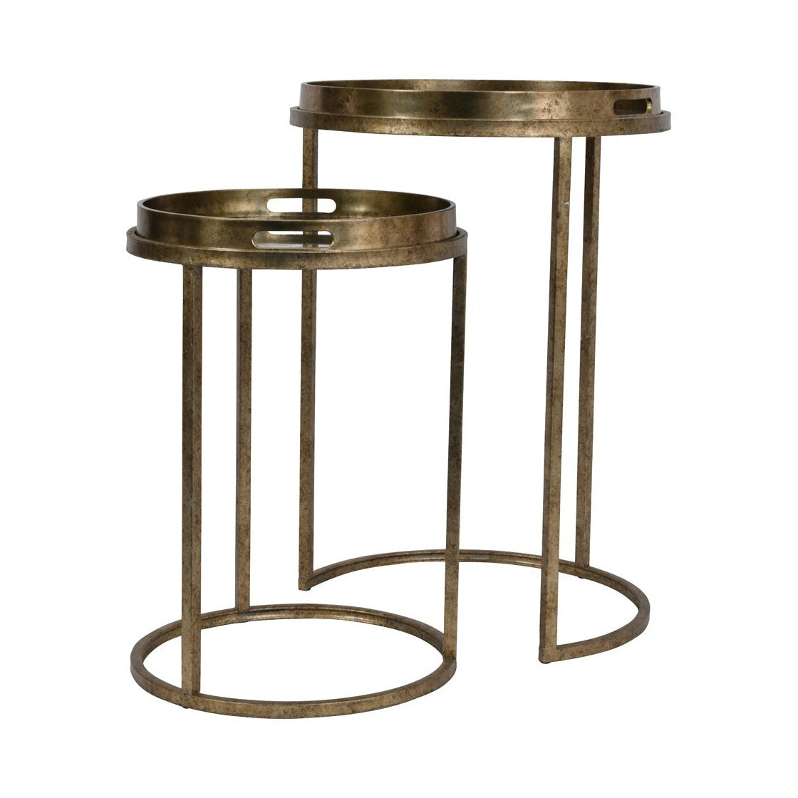 Libra Interiors Constellation Map Set Of Two Side Tables – Olivia's