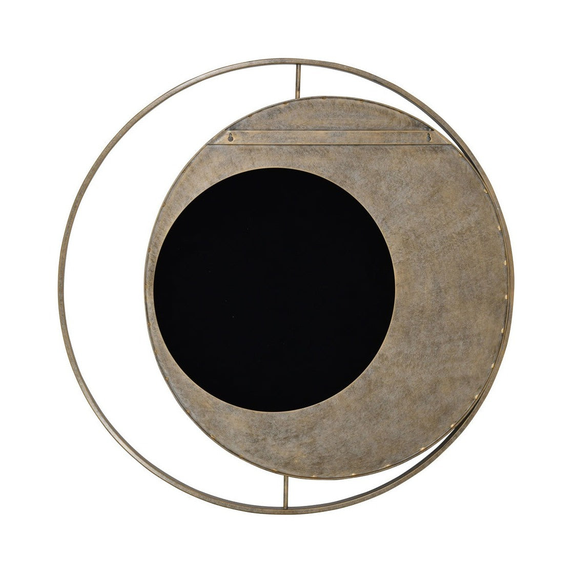 Concentric Circles Iron Mirror - Aged Gold – Olivia's