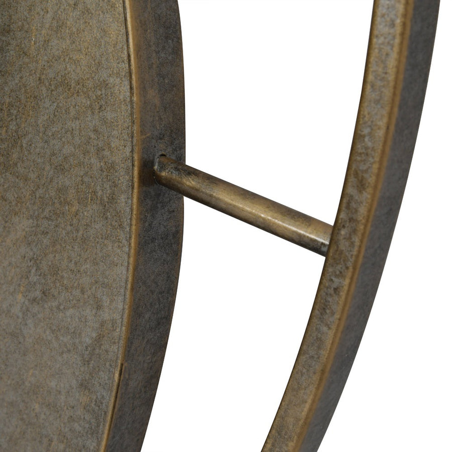 Concentric Circles Iron Mirror - Aged Gold – Olivia's
