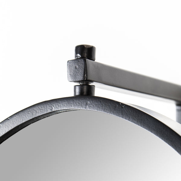 Olivia's Nordic Living Collection - Lasse Wall mirror in Black | Olivia ...