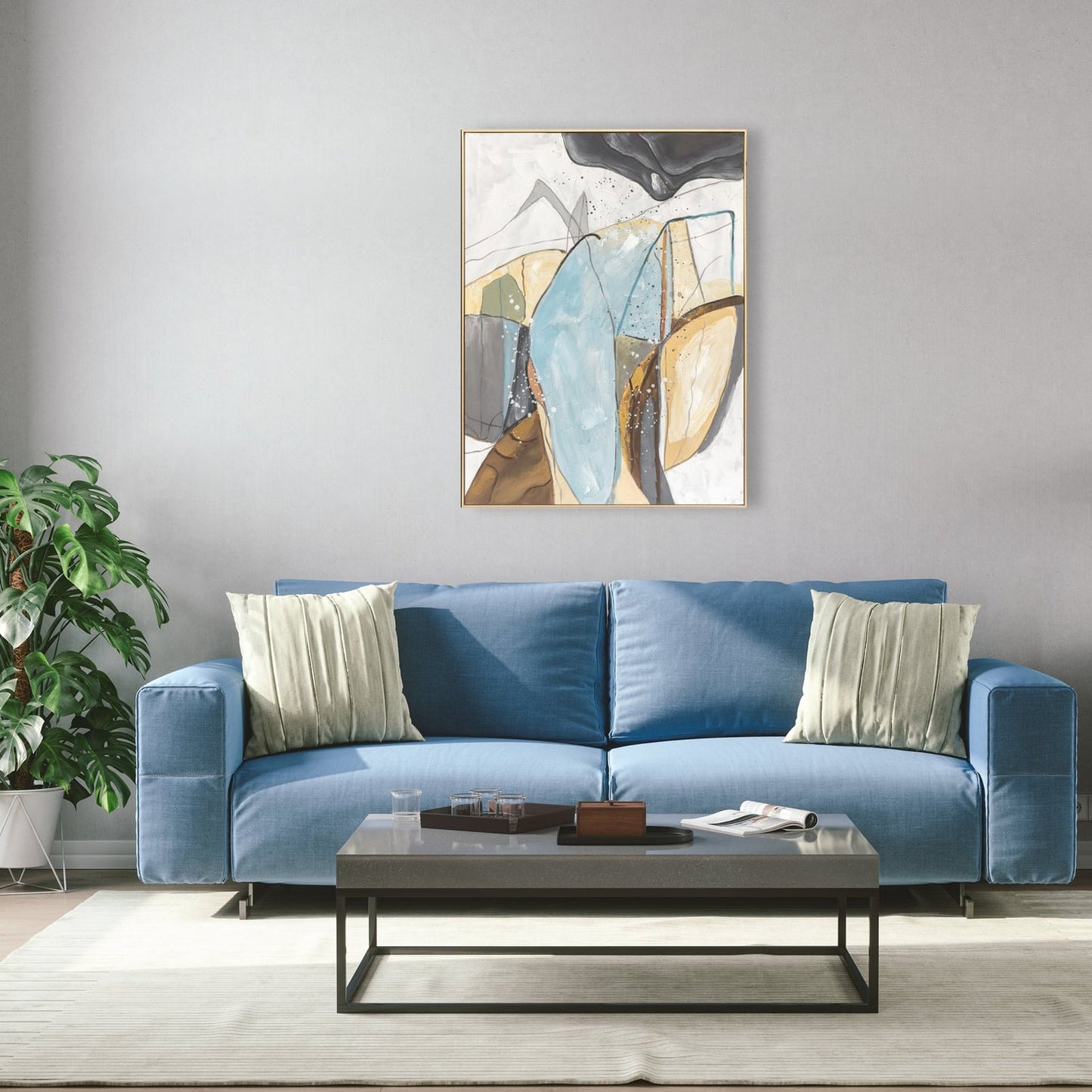 Berkeley Designs Oil Painting On Canvas 27 Wall Art Multicolour ...