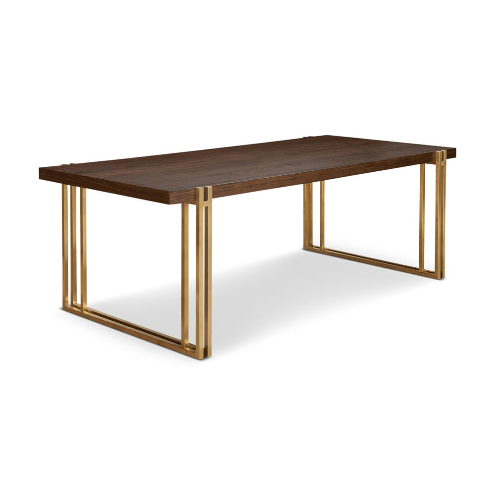 Berkeley Designs Winchester Dining Table Walnut Finish | Olivia's.com