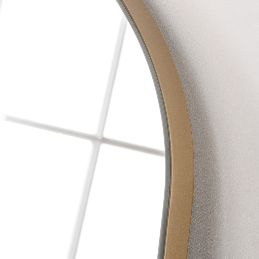 Cora Plain Mantle Mirror 91x69cm - Gold – Olivia's