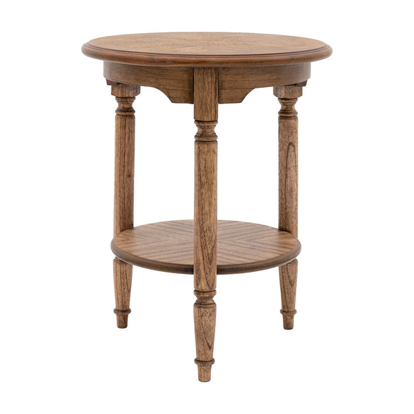 Gallery Interiors Highgate Side Table in Natural Wood – Olivia's