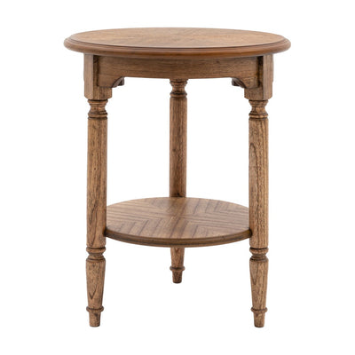 Gallery Interiors Highgate Side Table in Natural Wood – Olivia's