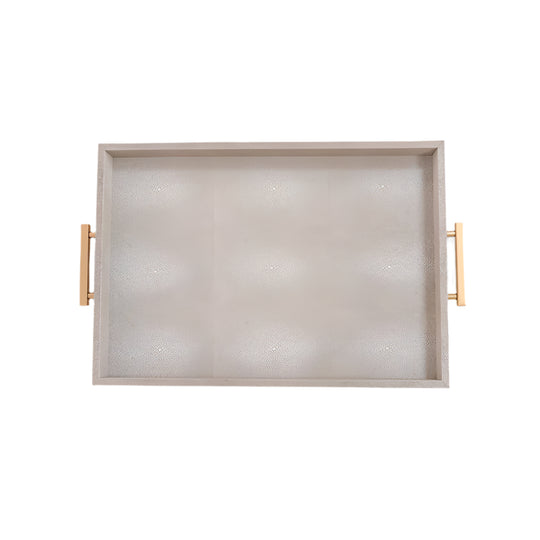 Porto Decorative Tray - Cream – Olivia's