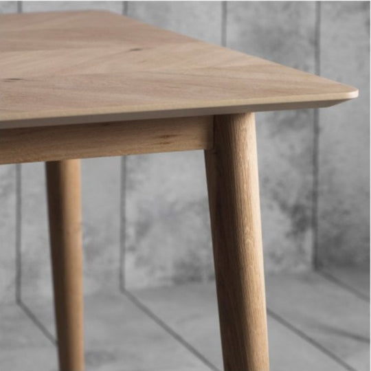 Milano Extending Oak Scandi Dining Table | Olivia's.com